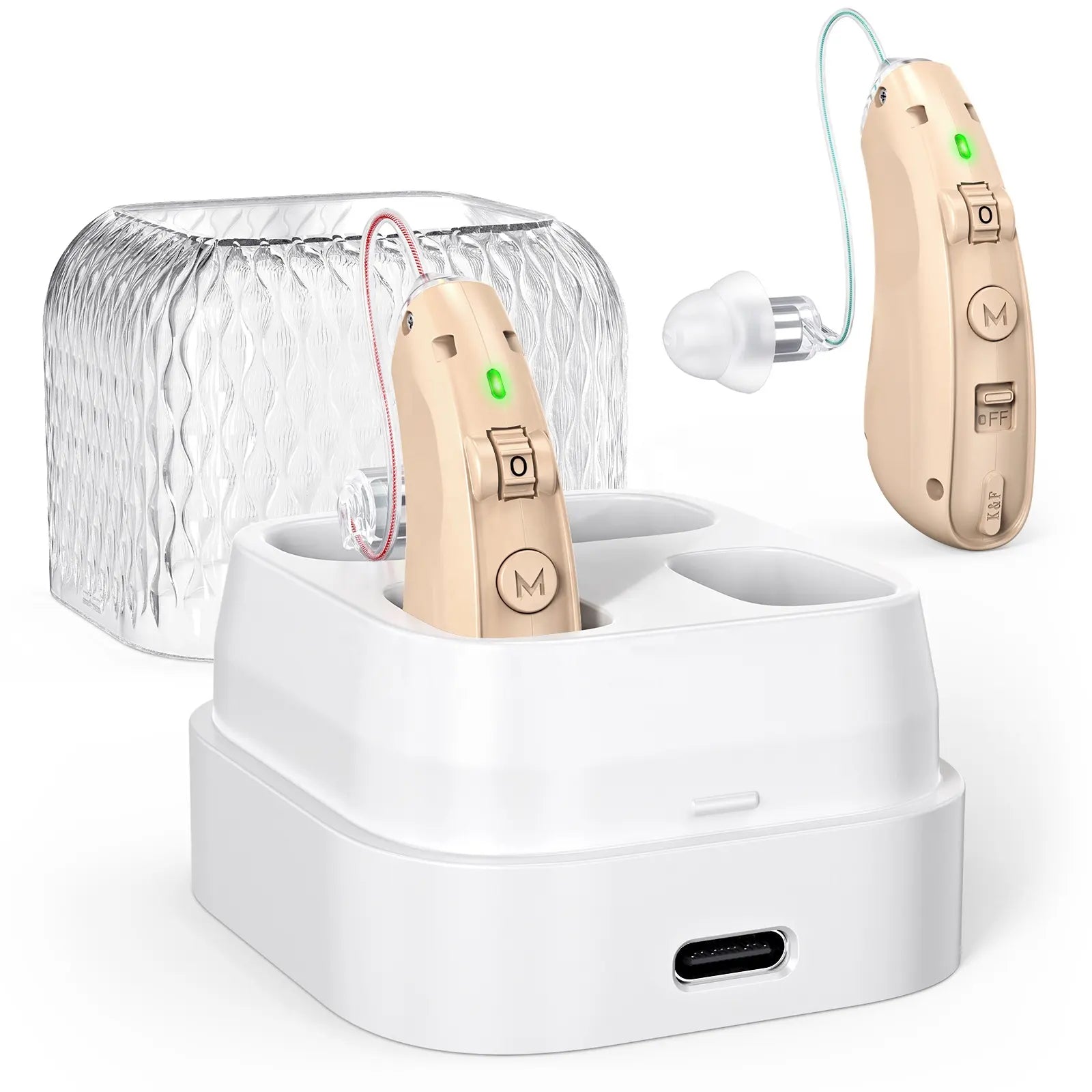 Sounda - Rechargeable Hearing Aid, New Upgrade Double Noise Reduction ...